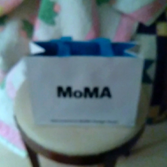 Moma | Other | Moma Shopping Bag With Contrasting Turquoise Ribbon ...